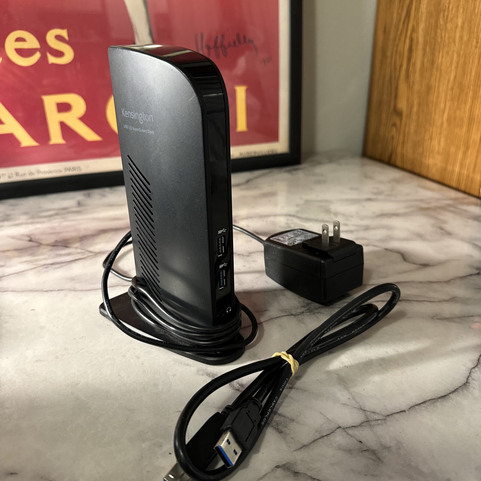 Kensington M01167 USB 3.0 Docking Station with Dual DVI HDMI VGA Video ...