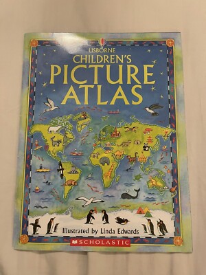 Usborne Children’s Picture Atlas Book | eBay