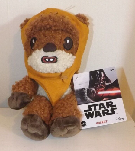 Mattel Disney Star Wars Plush Stuffed Animal - WICKET (8 inch) - New | eBay