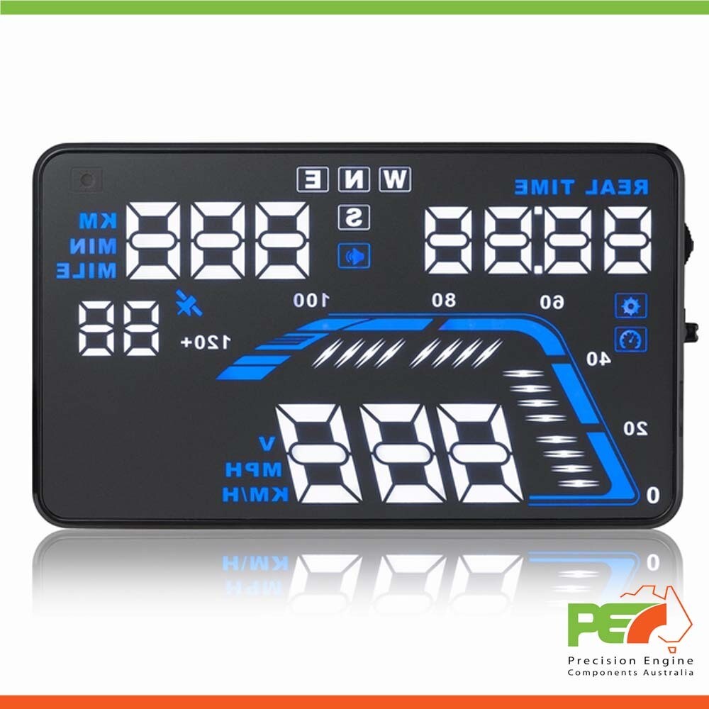 Q7 5.5" HeadUp Display GPS Windscreen Speedometer Projector For Renault ...