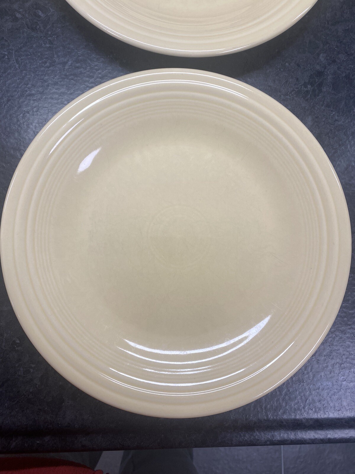 Fiestaware Pale Yellow Dinner Plates Fiesta 10 1/2” USA 4 Plates | eBay
