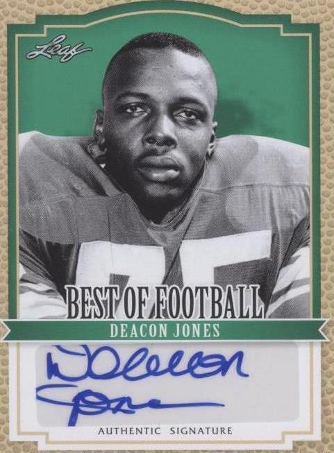 2012 Leaf Best of Football - Deacon Jones #BA-DJ1 (AU) for sale online ...