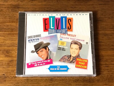 ELVIS DOUBLE FEATURE Flaming Star/Follow That Dream/Wild In The Country ...