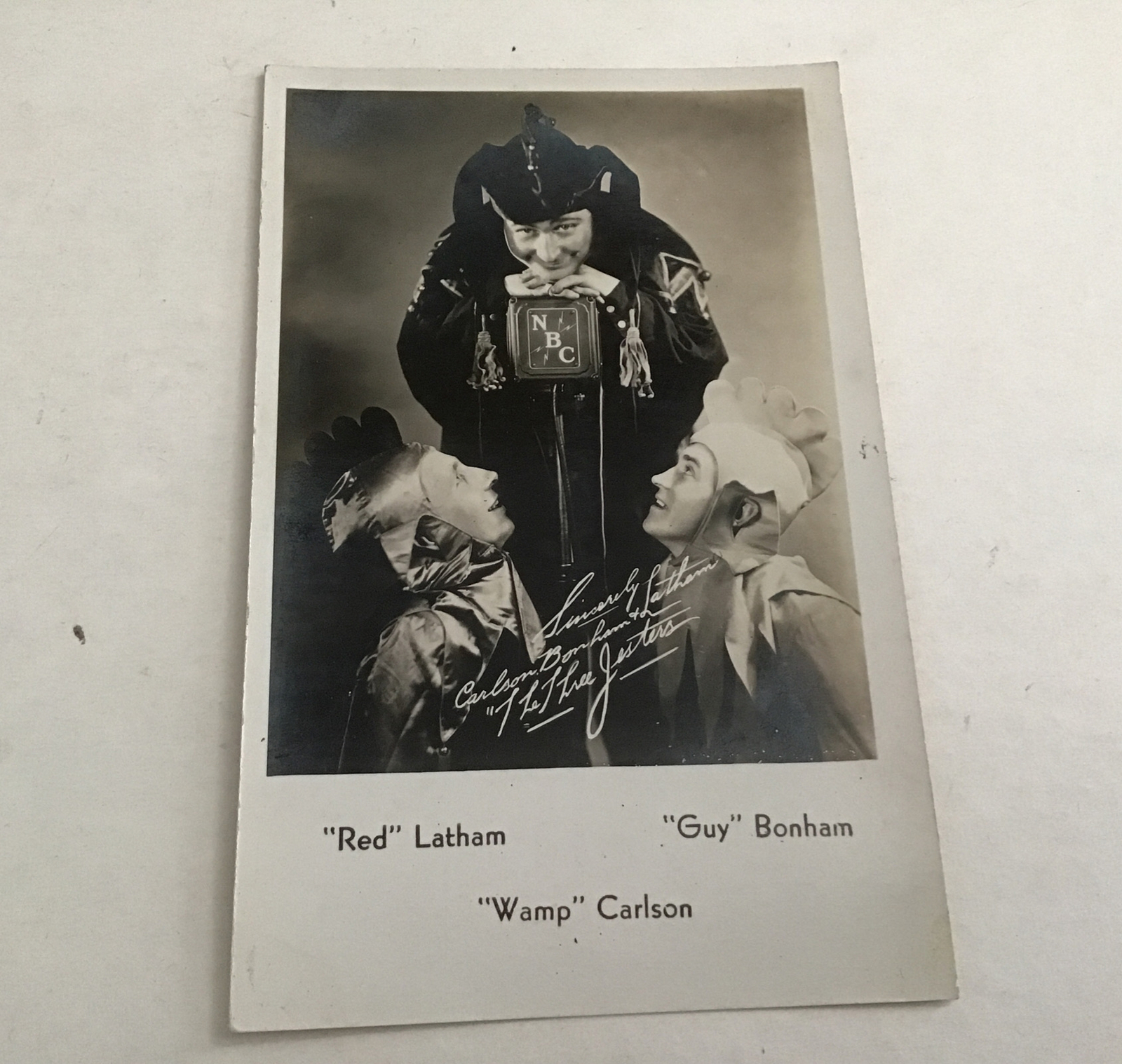 THE THREE JESTERS 1936 PHOTO BOND BREAD RADIO SHOW | eBay