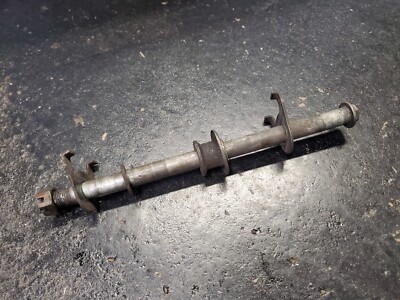 Suzuki GS500 GS 500 original COMPLETE REAR WHEEL AXLE BOLT pin w ...