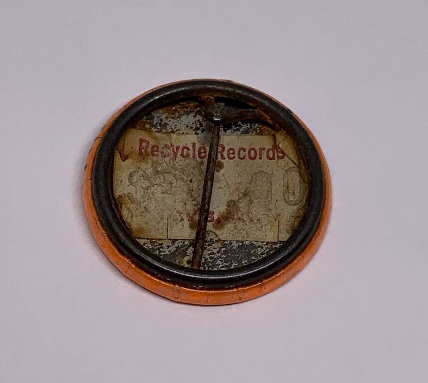 Vintage Pink Floyd Neon Orange 1970s Rare Button Badge Lapel Pin (P13 ...