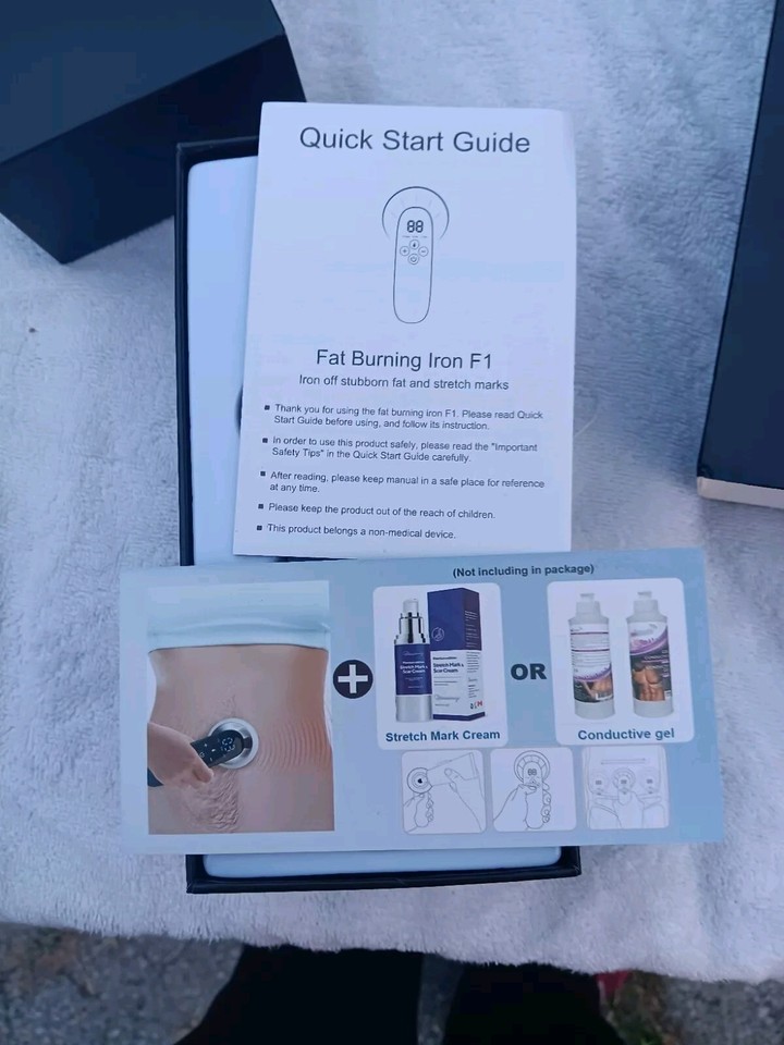 Fat Burning Iron Iron Off Stubborn Fat Cellulite Stretch Marks Massager ...