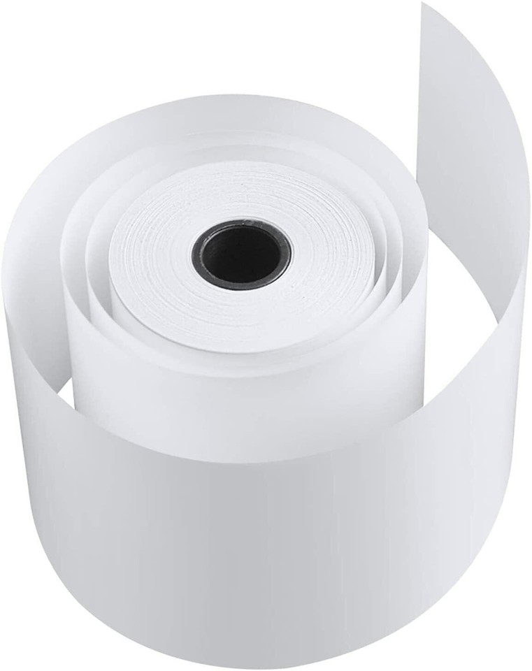 57x40 Thermal Credit Card Machine Receipt Paper Till Roll (20 Rolls ...