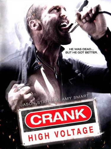 CRANK 2: HIGH VOLTAGE Movie POSTER 27x40 E Jason Statham Amy Smart Bai ...