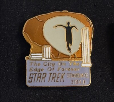 Star Trek Episode Pin Badge City On The Edge Of Forever | eBay UK