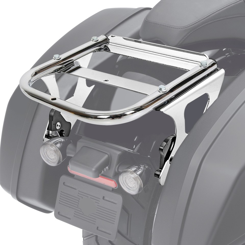 1997-2008 Harley Touring Quick Release Two-up Tour Pack Rack Mount ...