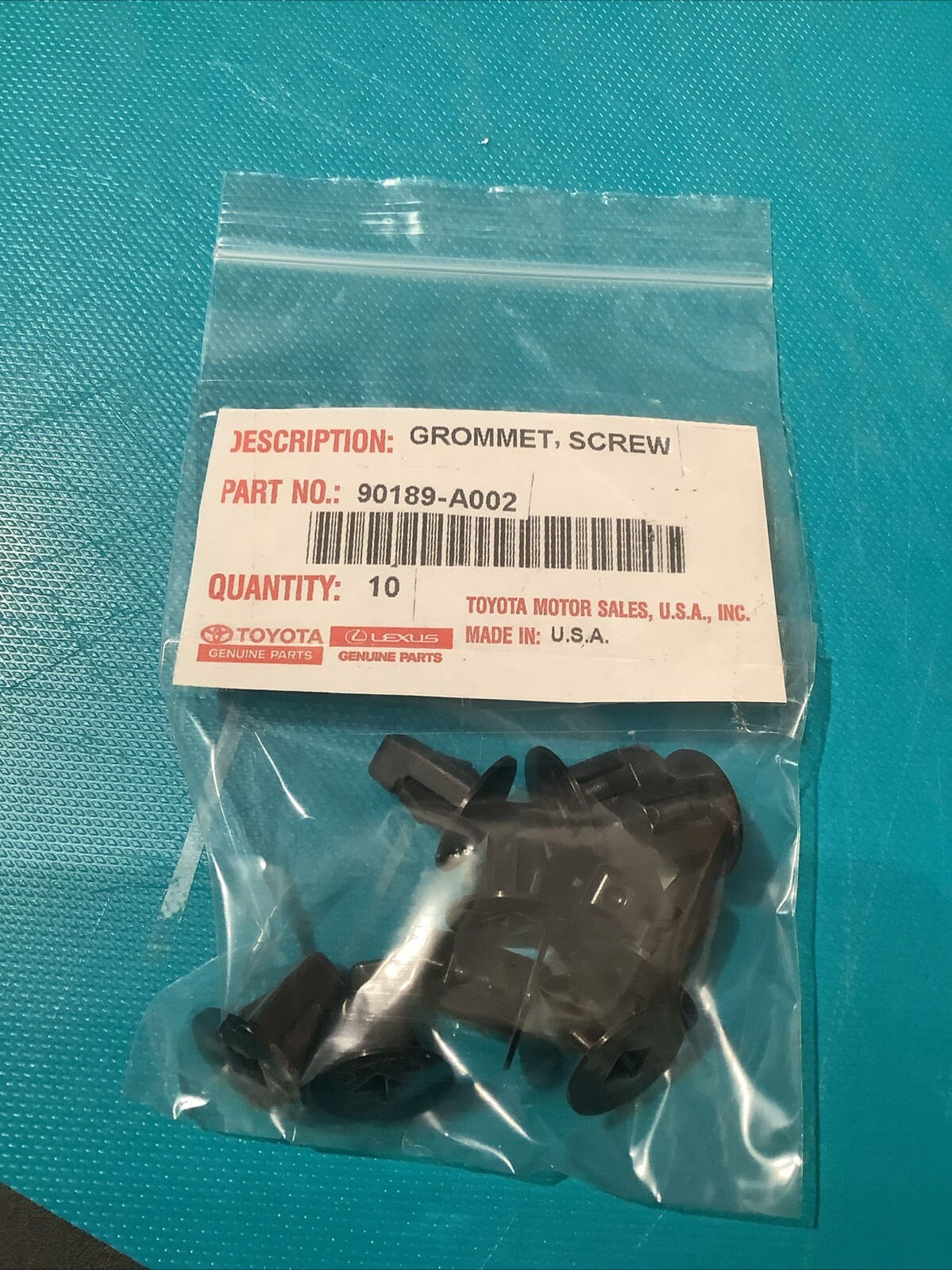 1989-2024 Toyota Grommet Screw 90189-A0002 | eBay