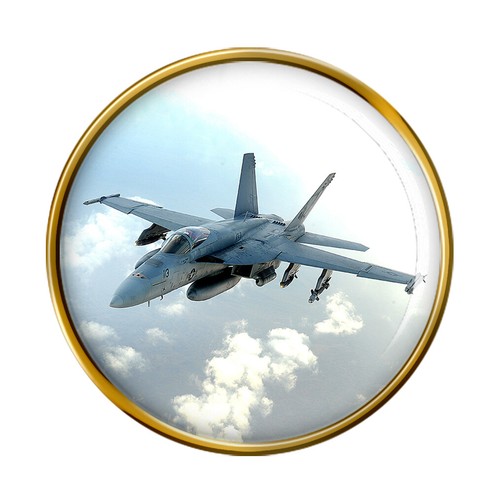 F/A-18 Hornet Combat Jet Pin Badge | eBay
