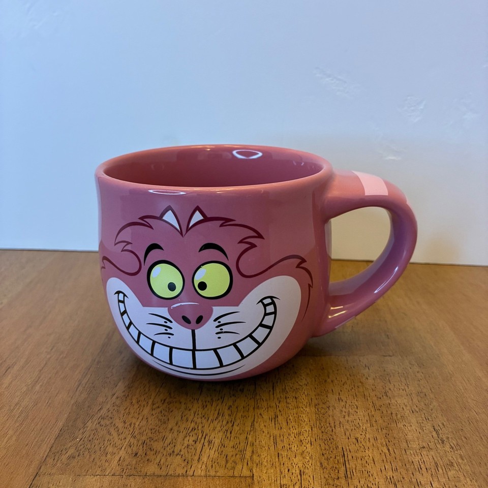 Disney Store Exclusive Cheshire Cat Mug Alice in Wonderland Coffee Cup ...