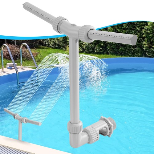 Pool Fountain - Dual Spray Water Fountains for Above Ground/Inground ...