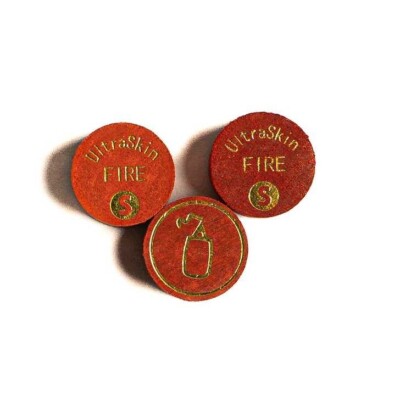 (X1) UltraSkin (Fire) 8 Layered Pool Cue Tips-14mm | eBay