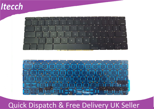 For Apple MacBook Pro 13" A1708 2016 2017 Keyboard US Layout With ...