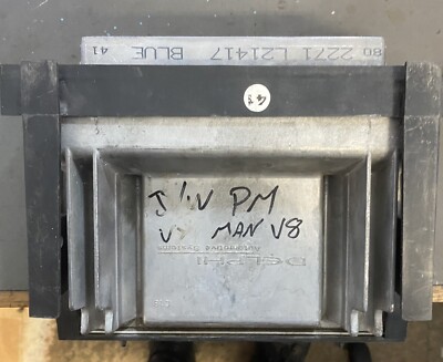 COMMODORE VX Gen3 MANUAL V8 ENGINE COMPUTER ECU GM VT VX VY VZ 5.7 V8 ...