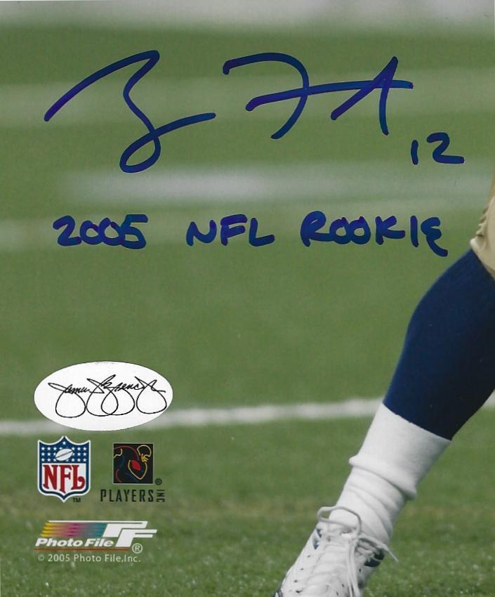 Ryan Fitzpatrick "2005 NFL ROOKIE" signed 8x10 autographed Rams auto ...