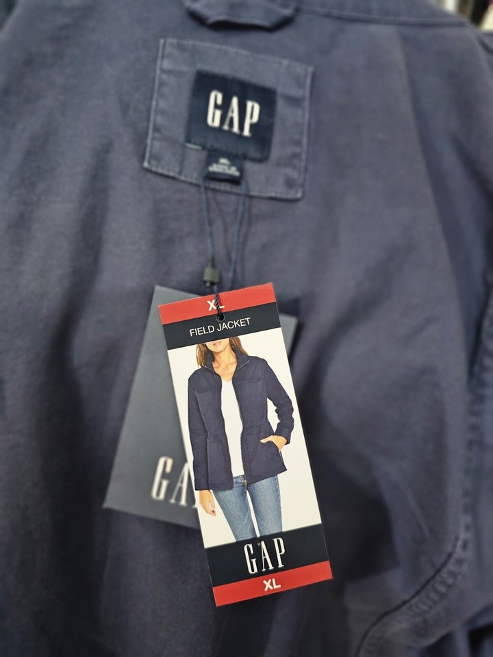 GAP field jacket women's comfort sweater 100% cotton Slight Variation ...