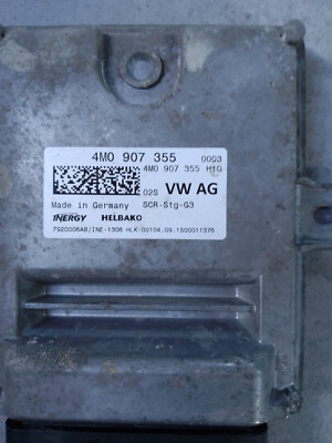 Original AUDI 4M0907355 Adblue Control Module | eBay