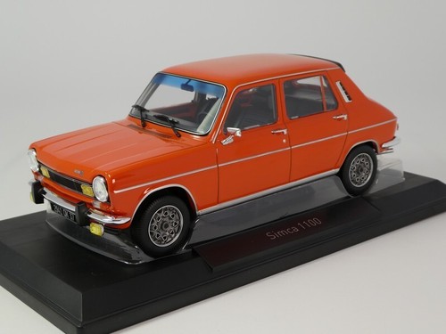 Norev Simca 1100 TI Rouge Sumatra 1974 1/18 185755 | eBay