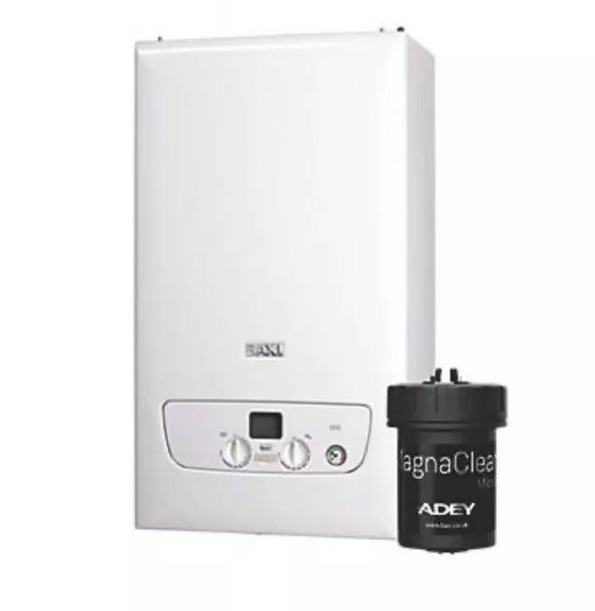 Baxi 2 825 Combi Boiler, Flue & FREE Adey Filter With 10 Years Warranty ...