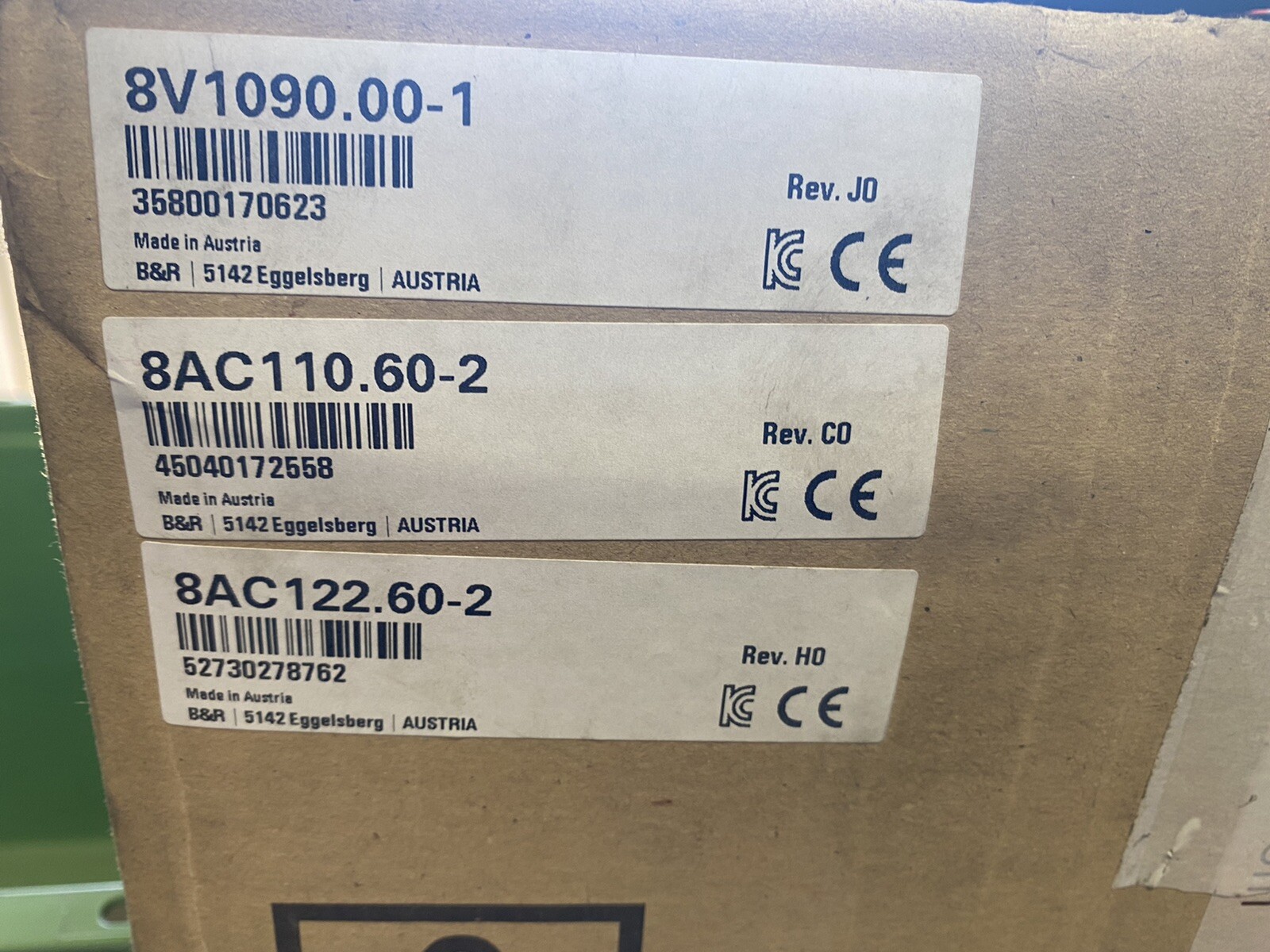 B&R ACOPOS 1090 SERVO DRIVE 8V1090.00-2 Rev. O0 + AC110 + AC120 | eBay