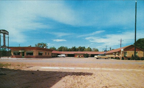 Guymon OK "Byerley's Motel and Cafe" c1958 Postcard Oklahoma | eBay