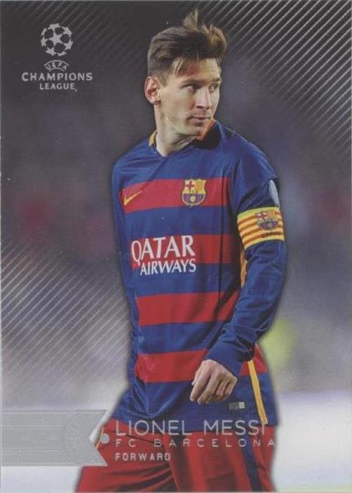 2015-16 Topps UCL Showcase Lionel Messi #1 for sale | eBay