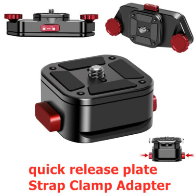 Claw Quick-Release Plate tripod mount adapter For DSLR Gopro Action ...