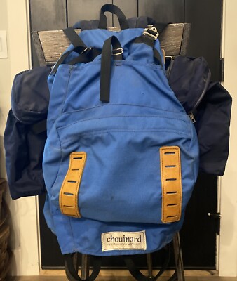 Vintage CHOUINARD EQUIPMENT FOR ALPINISTS Label BACKPACK 1960’s Early ...
