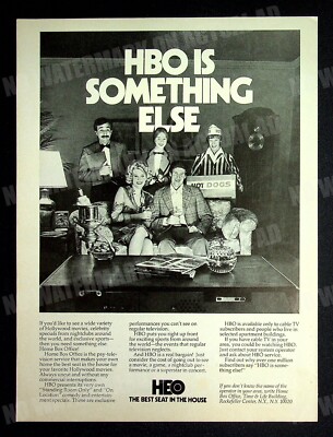 HBO Standing Room Only + On Location Comedy 1979 Print Magazine Ad ...