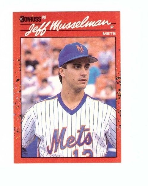 1990 Donruss Baseball card #623 Jeff Musselman Mets EX-NRMT | eBay