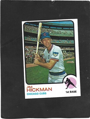 1973 Topps MLB # 565 Jim Hickman | eBay