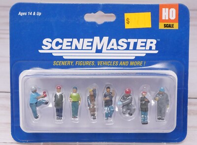 Walthers Scenemaster 949-6019, Trans-Load Crew, 8 Figures, HO Scale | eBay