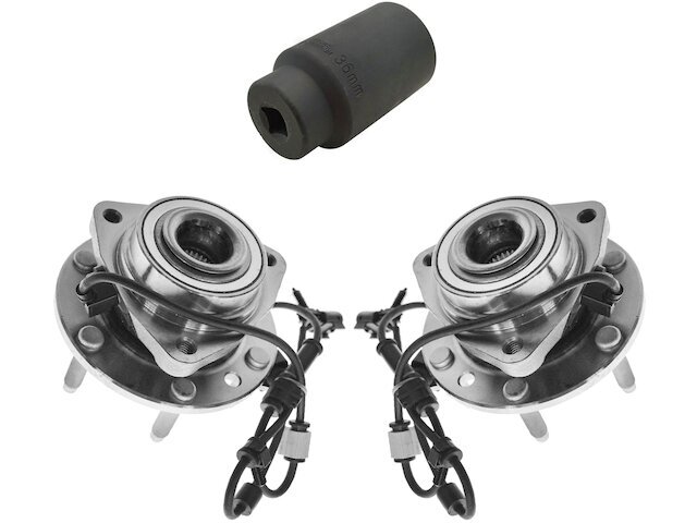 34CW29S Front Wheel Hub Assembly and Socket Kit Fits Oldsmobile Bravada ...