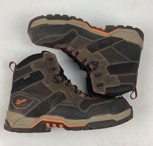 Danner Field Ranger Men's 6" Leather WP Comp Safety Toe Boot Brown Size ...