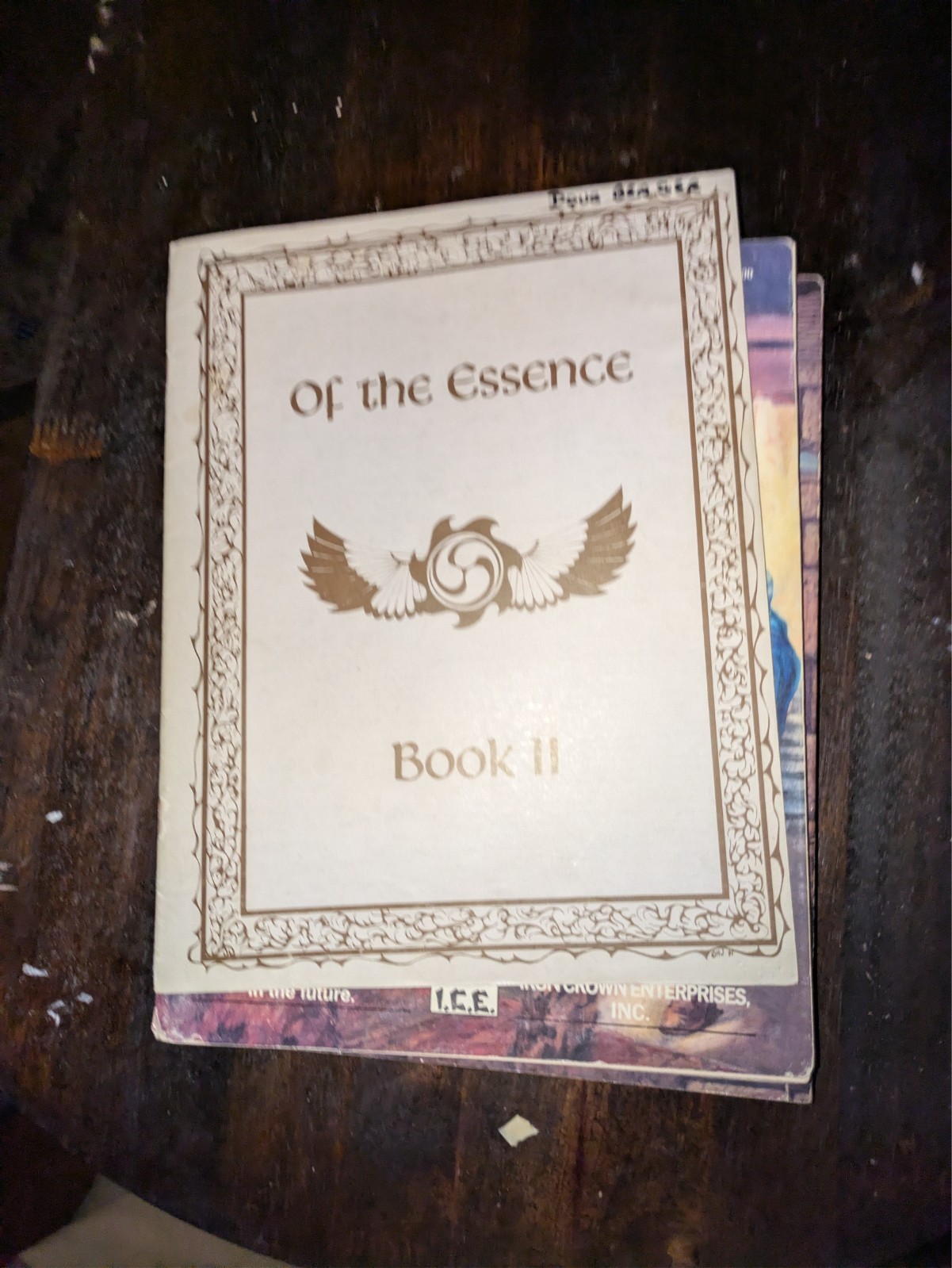 Of The Essence book II iron crown enterprises supplement spell book | eBay