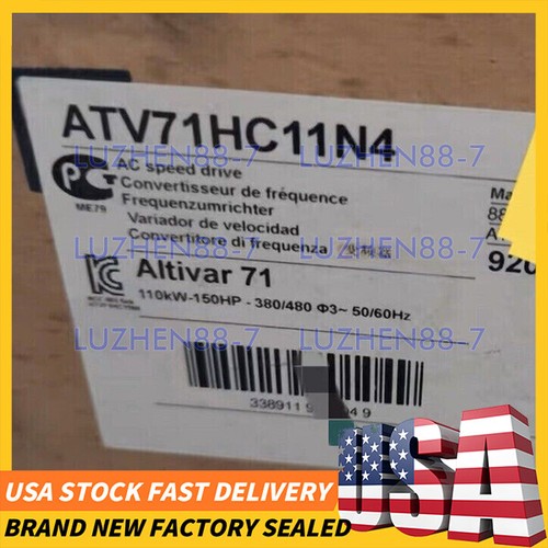 Schneider New Sealed ATV71HC11N4 Frequency Converter UPS Free Shipping ...