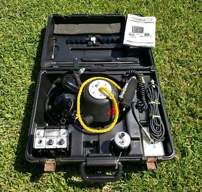 Fisher M Scope XLT-16 Sonic & Ultrasonic Sound Leak Detector Swimming ...