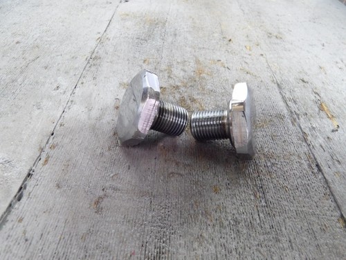 02 Harley Touring Road King FLHR FRONT FORK BOLTS TOP CAPS 45419-80 | eBay