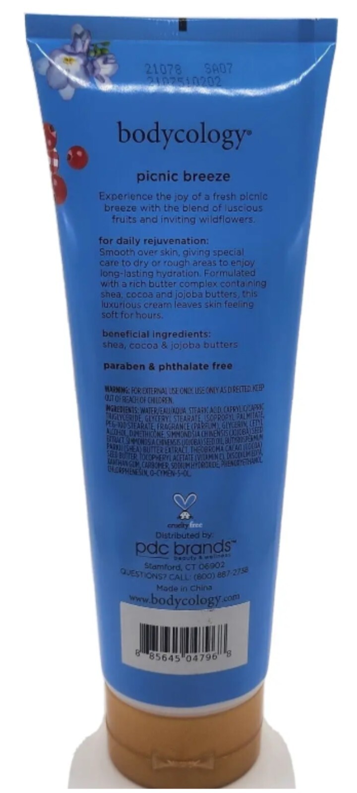 Bodycology Picnic Breeze Body Cream Rich Butter Complex Limited Edition ...