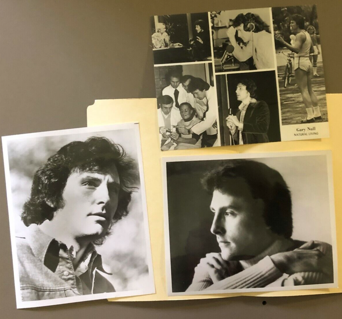Gary Null Radio Talk Show Natural Living Celebrity Vintage Photos | eBay