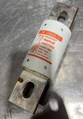 A4BY800-55BA - 800A GOULD CURRENT LIMITING FUSE. Used Surplus | eBay