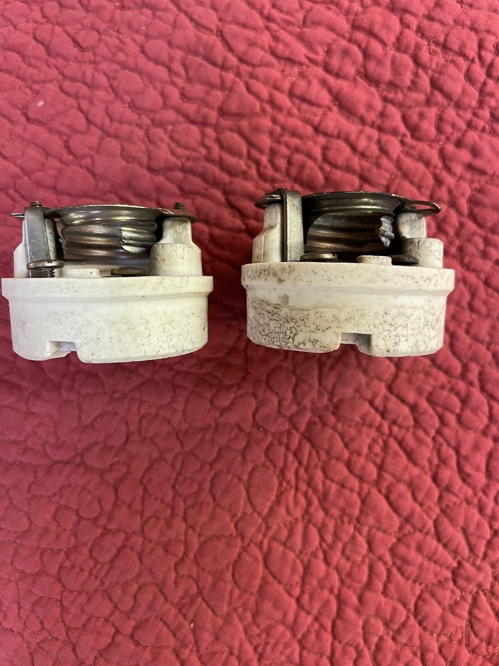 Vintage 1950’s Benjamin Light Sockets Barn/Gas/ Service Station Light ...