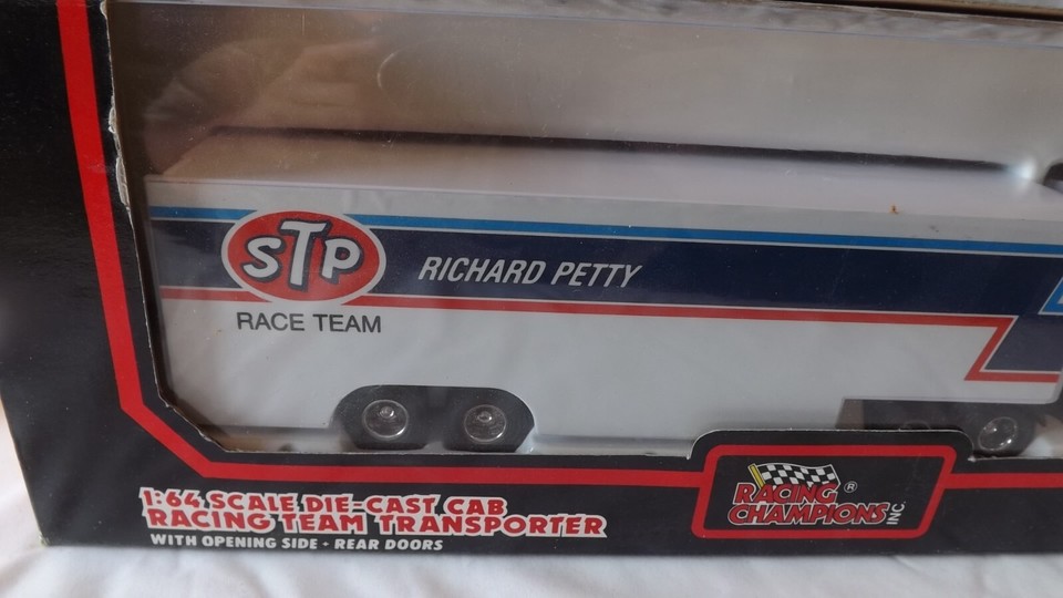 Racing Champions Racing Team Transporter Semi Truck & Trailer Richard ...