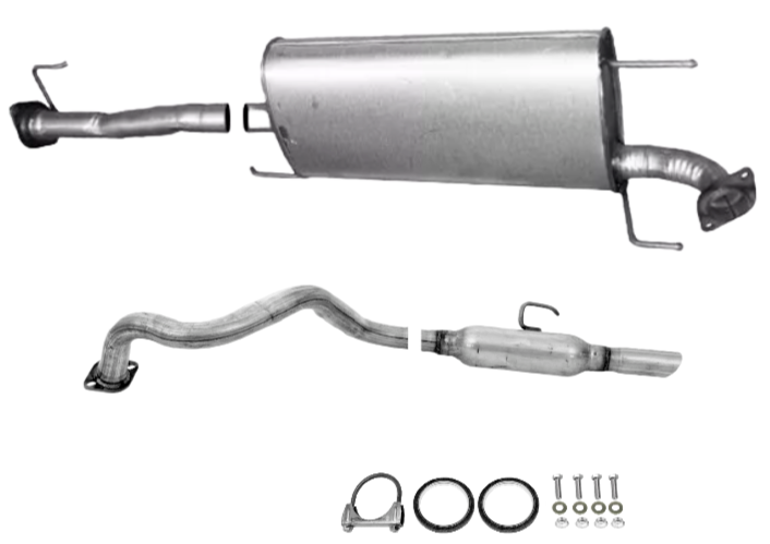 Fits: 2005 to 2009 Toyota 4Runner 4.7L Muffler and Resonator | eBay