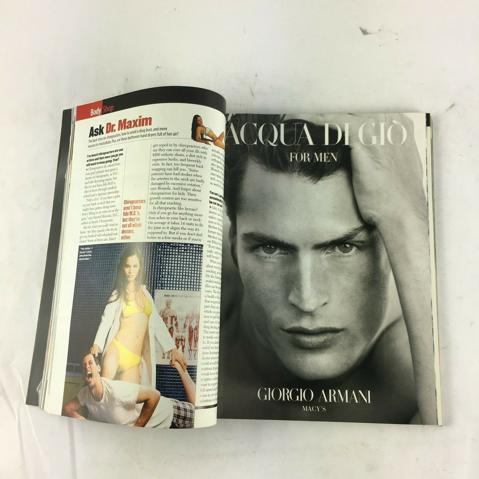 September 2001 Maxim Magazine Once Upon A Mattress Meadow Soprano Jamie ...