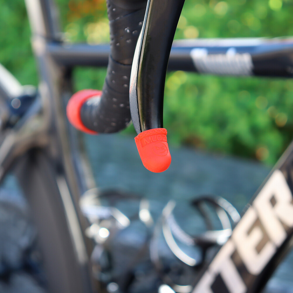 MTB Road Bike Brake Shifter Lever Cover Brake Handle Lever Sleeve (Red ...